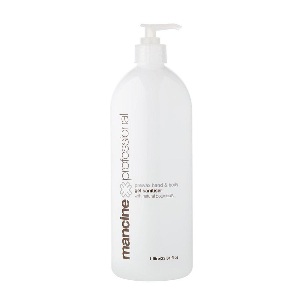 Mancine Professional Prewax Hand & Body Gel Sanitiser 1 Litre